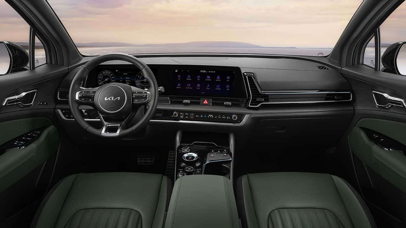 30th Edition 2024 Kia Sportage Debut With Green Interior - Cars,Bikes ...